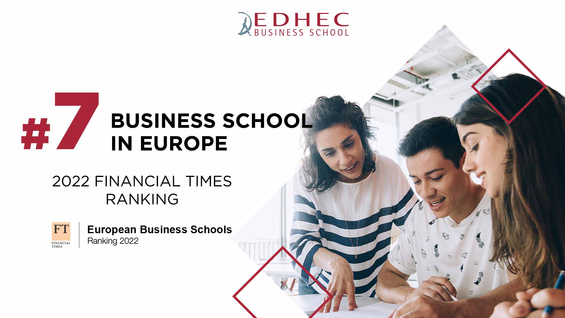 EDHEC ranked 7th best business school in Europe by the Financial Times ...