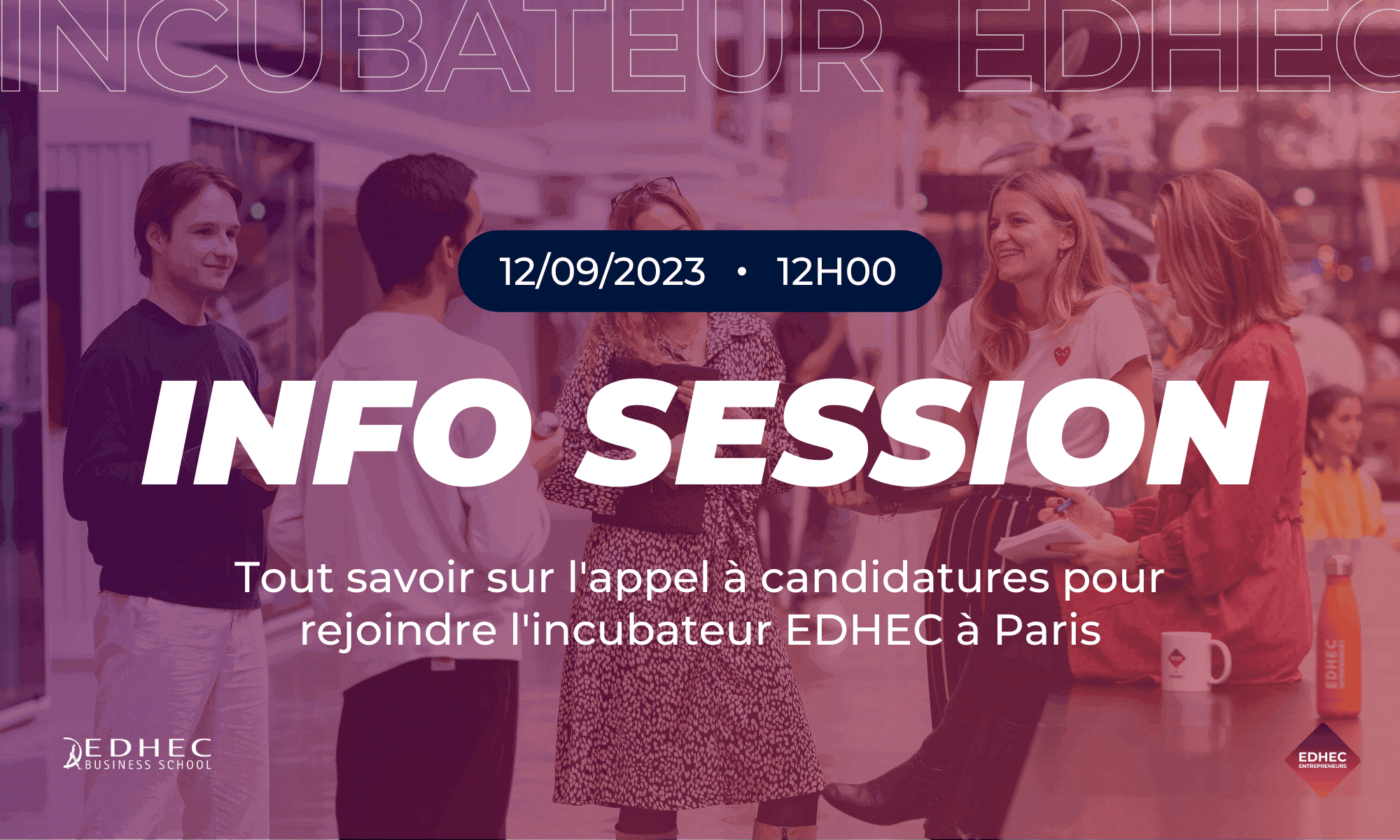 EDHEC | Tout savoir sur l'incubateur EDHEC à Paris | mar 12/09/2023 - 12:00
