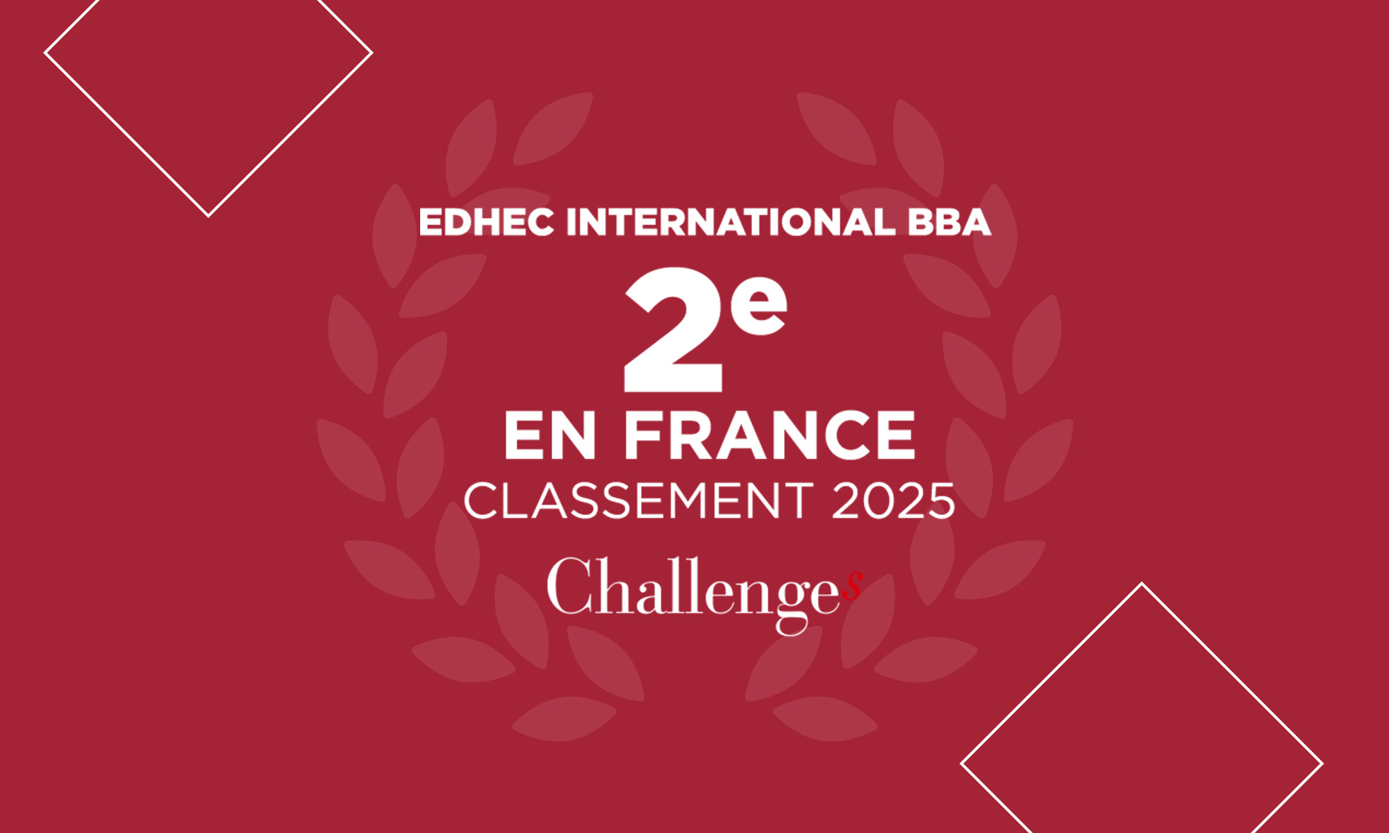 L'EDHEC International BBA confirme son excellence avec une 2e place au ...