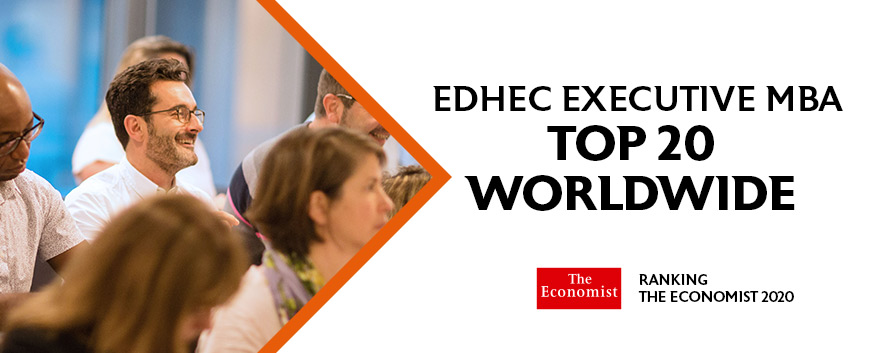 THE EDHEC EXECUTIVE MBA RANKED IN THE TOP 20 WORLDWIDE BY THE 2020 ...