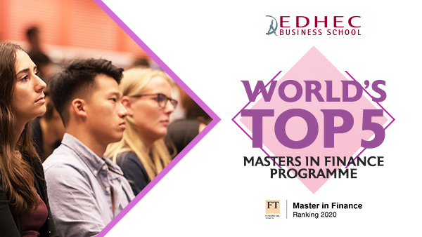 EDHEC rated among the world top 5 Masters in Finance in the Financial ...