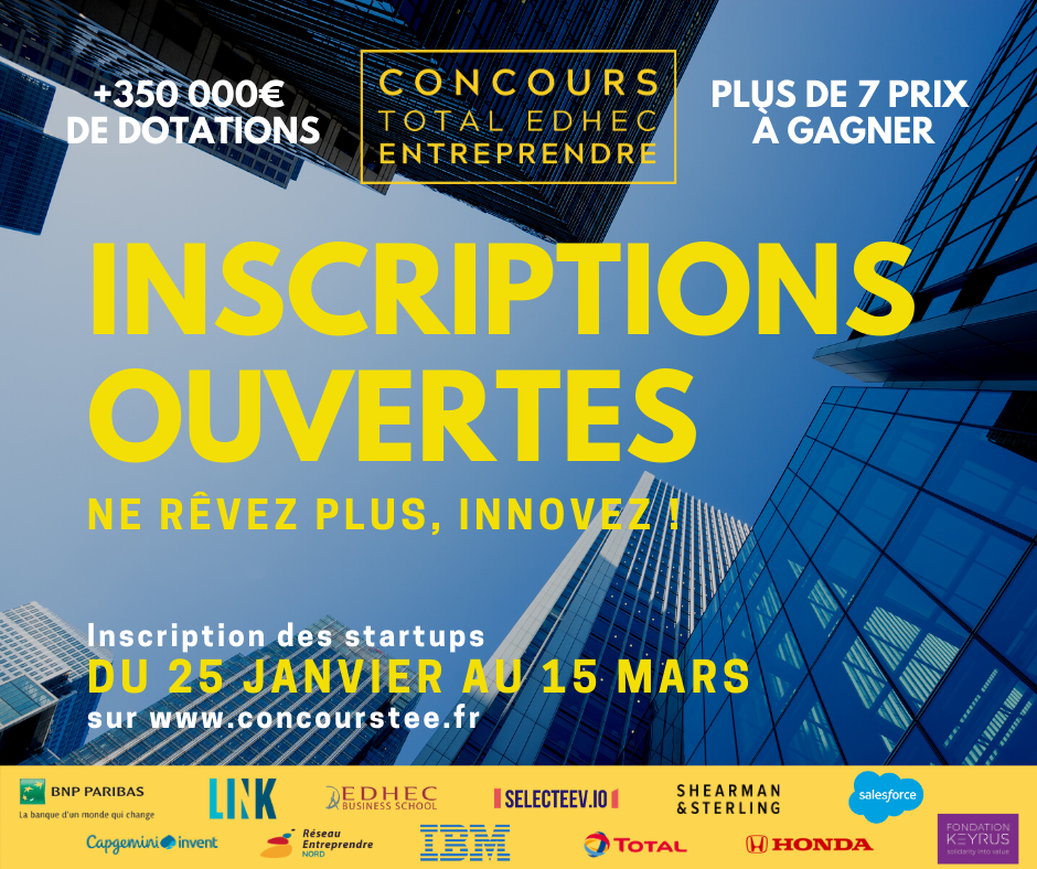 CONCOURS STARTUP TEE | EDHEC BUSINESS SCHOOL