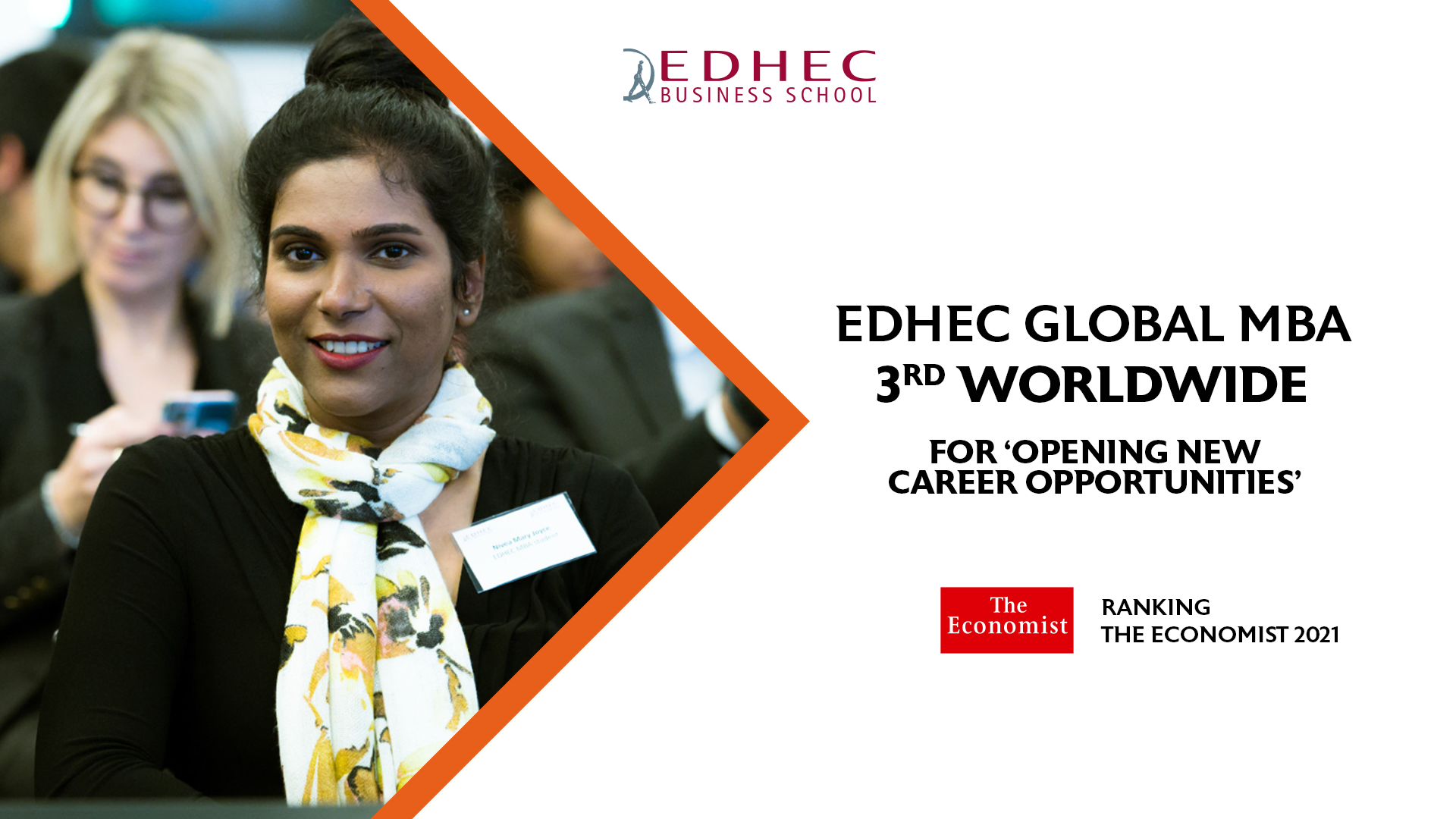 Looking for a Career Change? EDHEC’s Global MBA is ranked 3rd Worldwide ...
