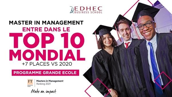 Le Programme Grande Ecole de l’EDHEC intègre le Top 10 mondial du ...